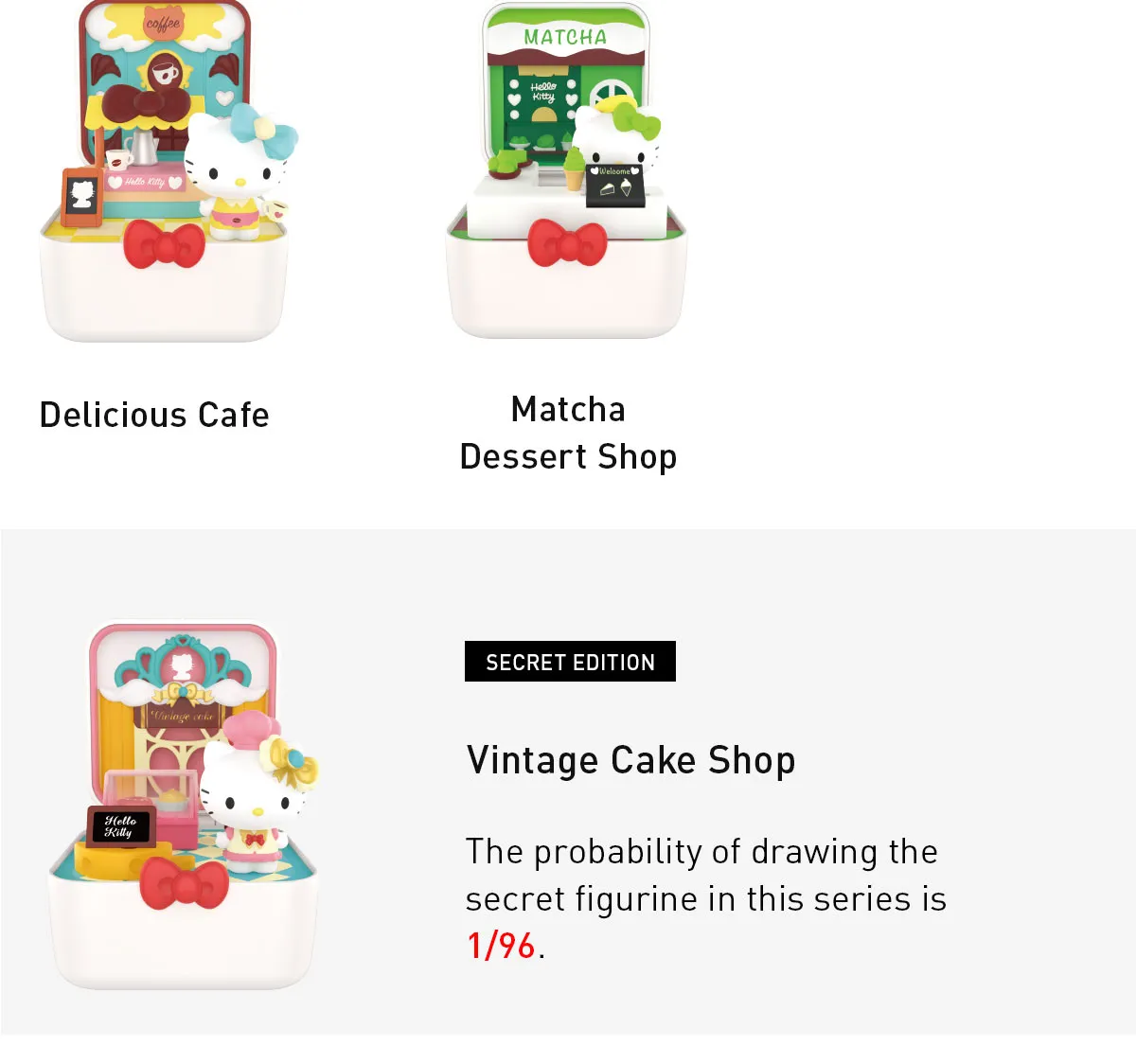 Hello Kitty Food Town Series Scene Set - POP MART (France)