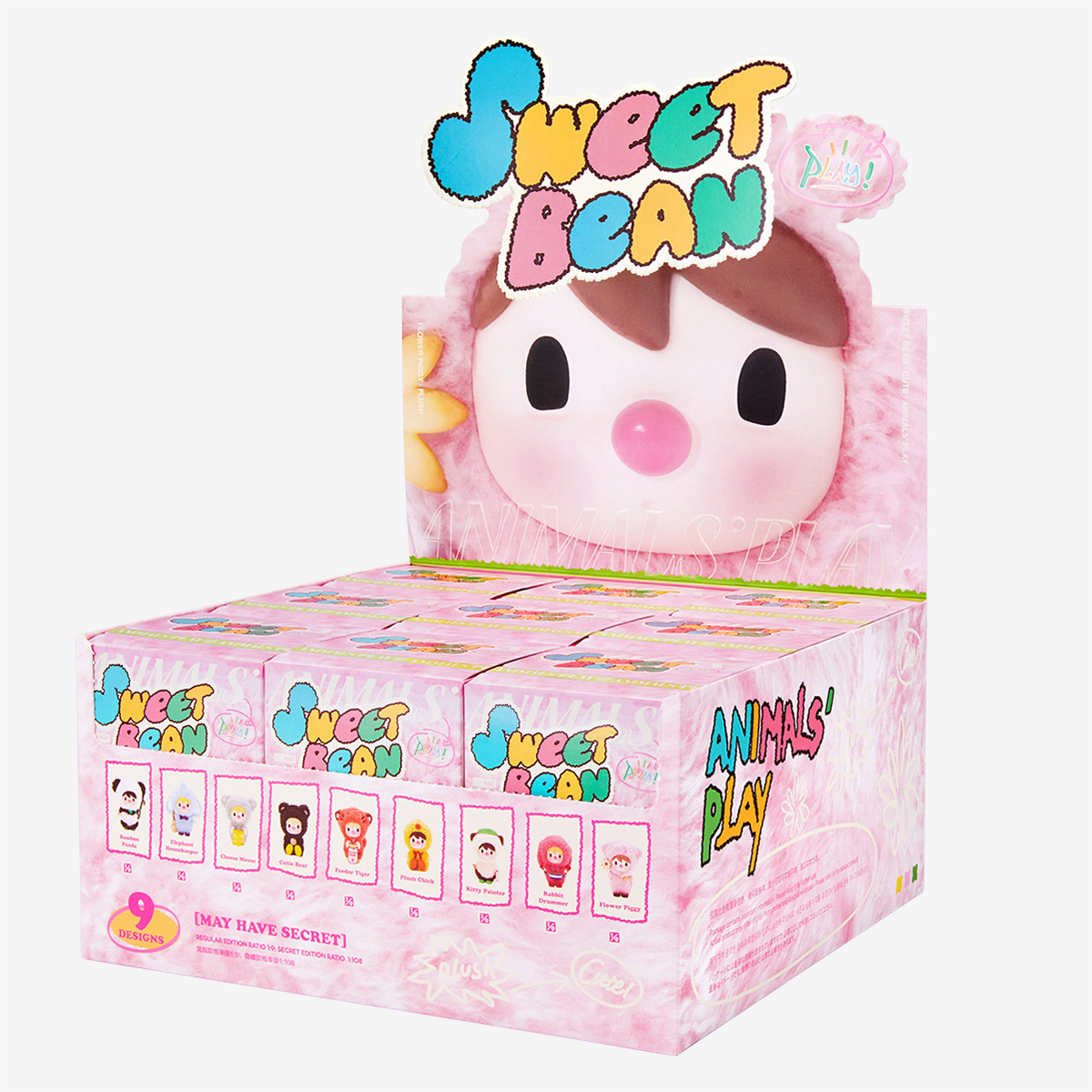 Sweet Bean Animal's Play Series - POP MART (Thailand)