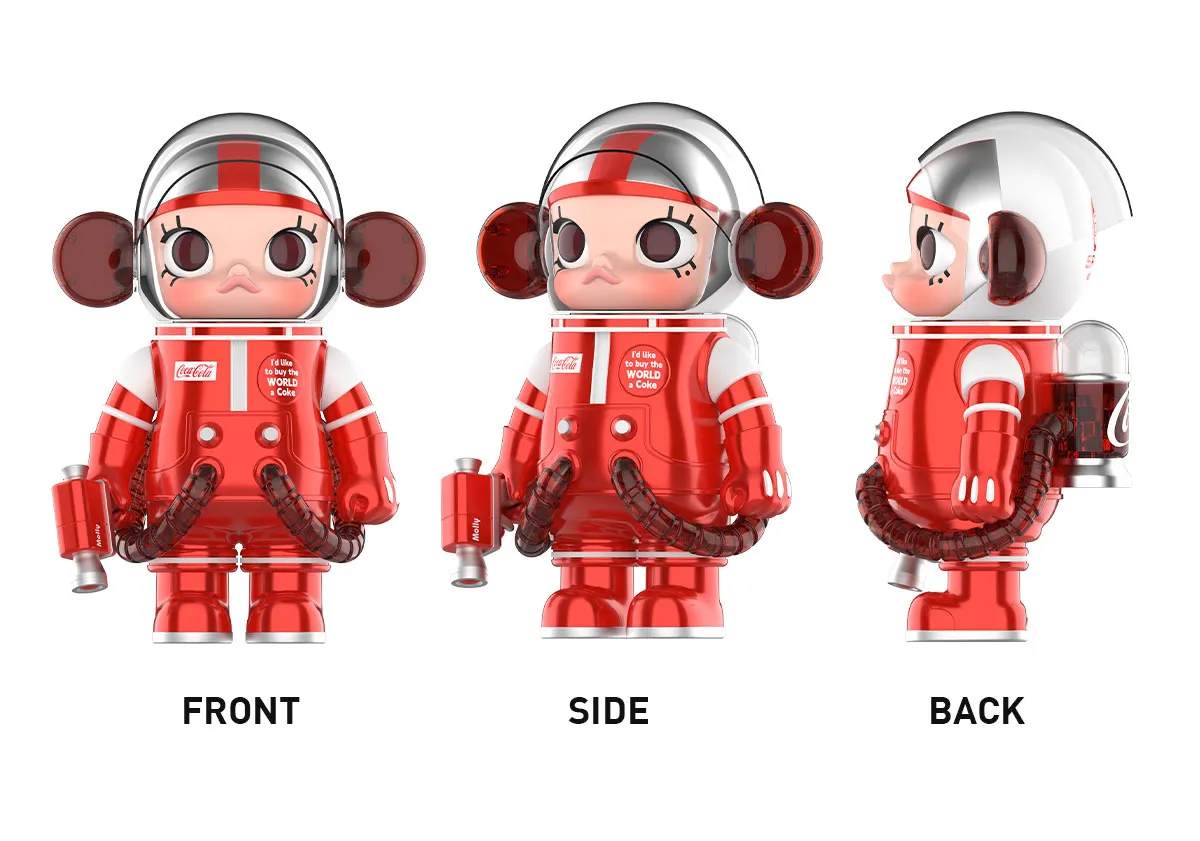 MEGA SPACE MOLLY 1000% COCA-COLA CLASSIC - POP MART (South Korea)