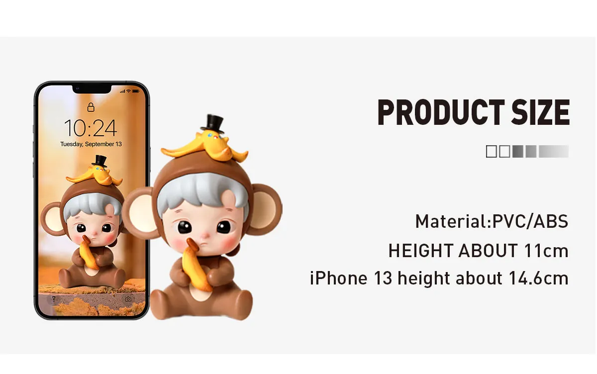 Hacipupu Little Monkey - POP MART (Vietnam)