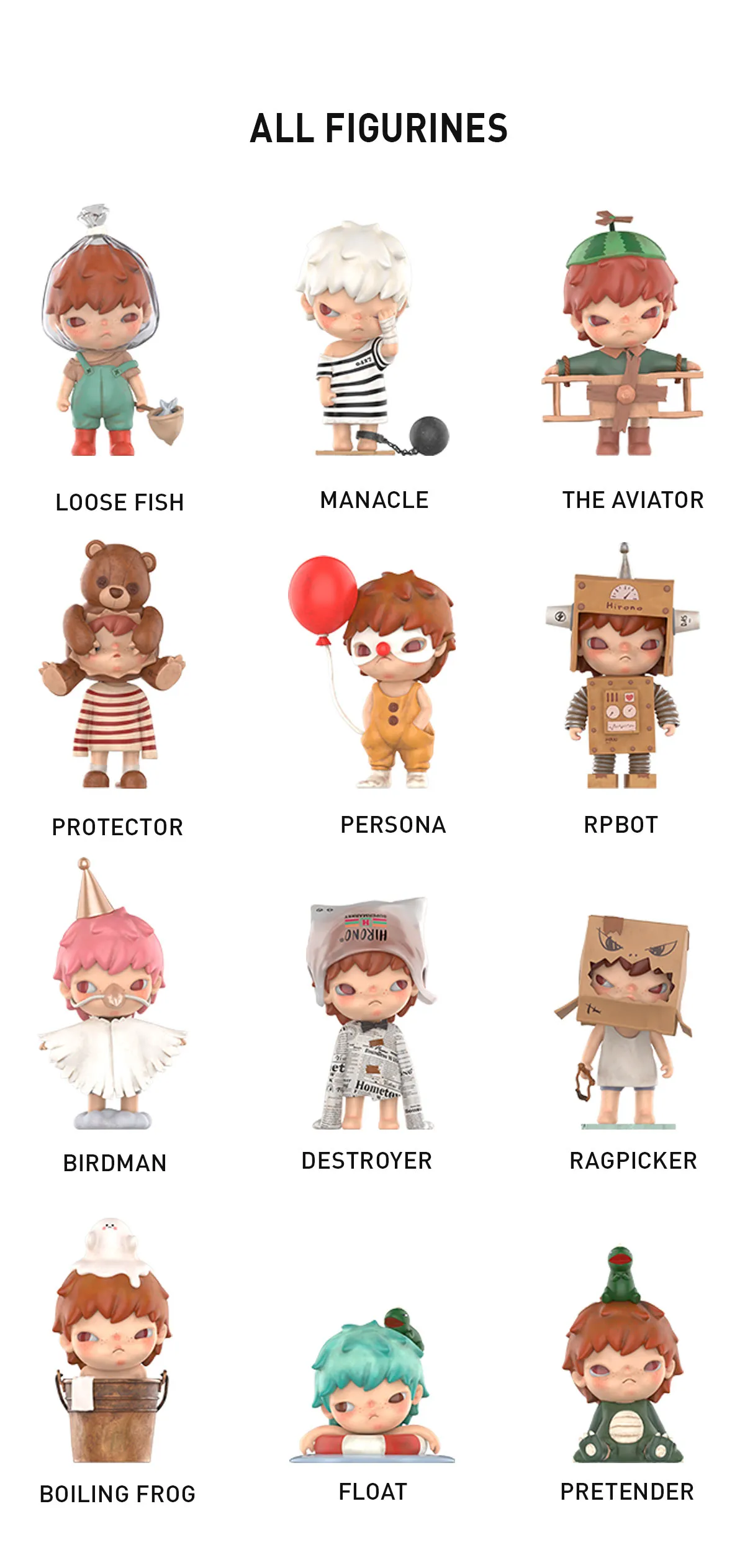 Hirono Little Mischief Series - POP MART (Thailand)