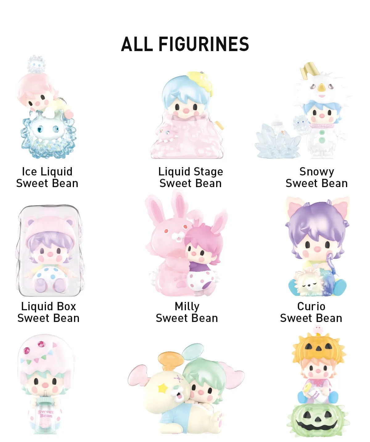 POP NOW:SWEET BEAN x INSTINCTOY Sweet Together Series - POP MART ...