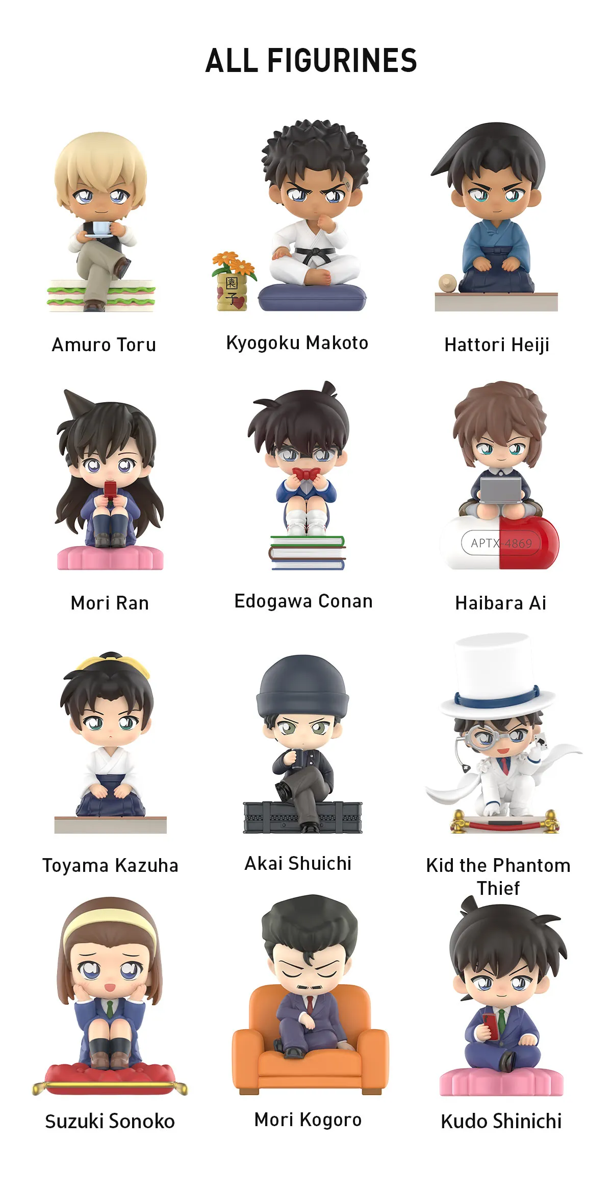 Detective Conan Classic Character Series - POP MART (Australia)