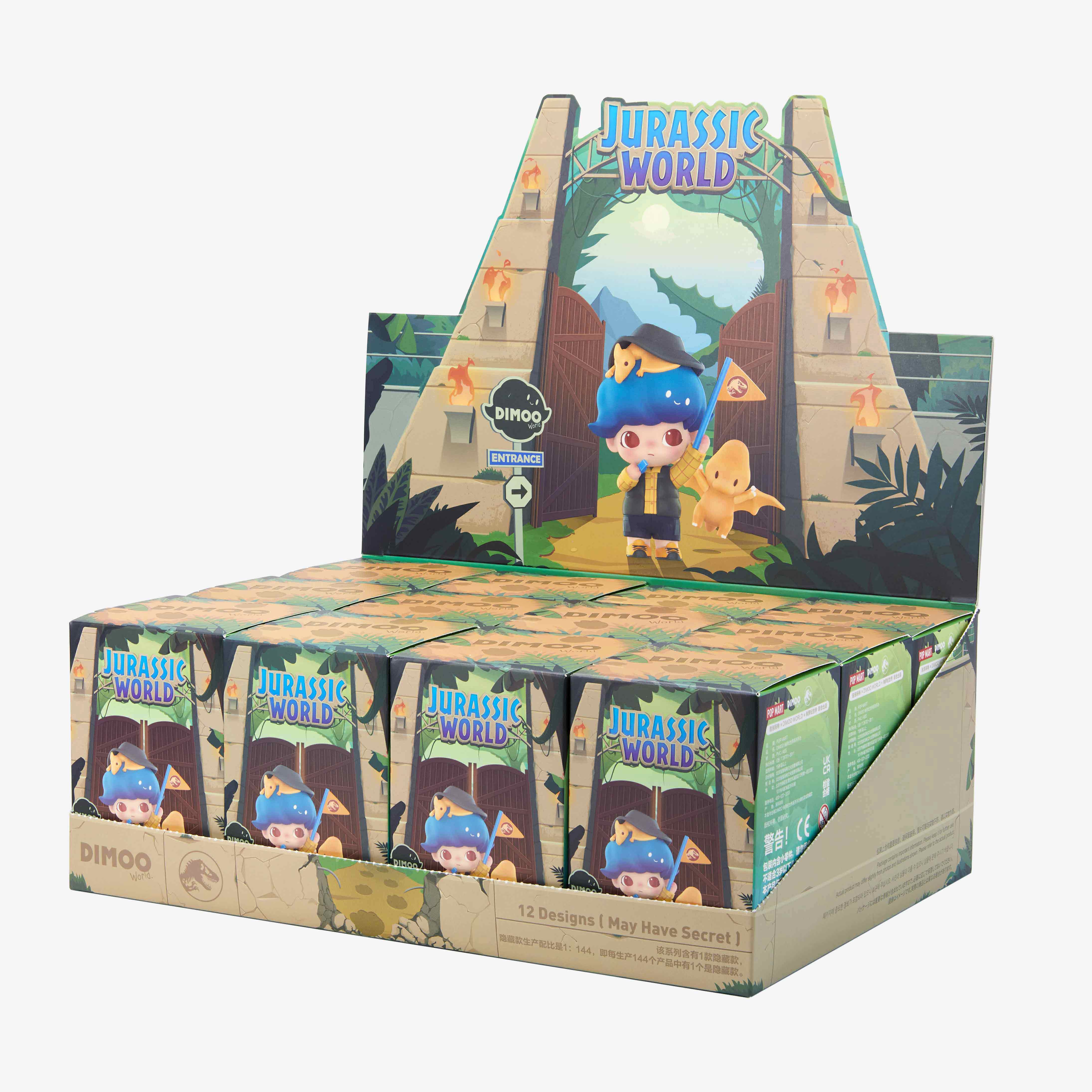 Dimoo Jurassic World Series - POP MART (Thailand)