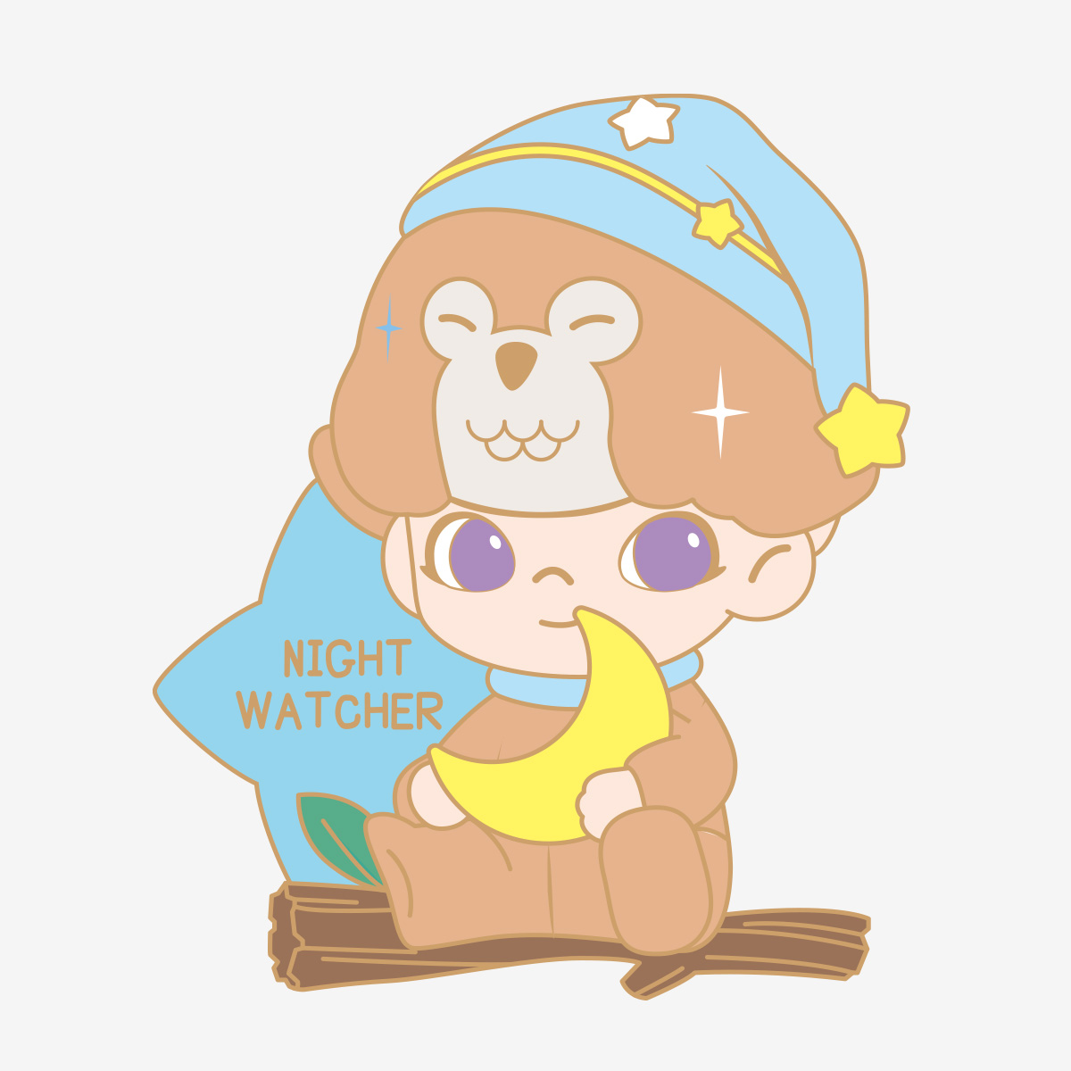 DIMOO Forest Night Series Badge - POP MART (Australia)