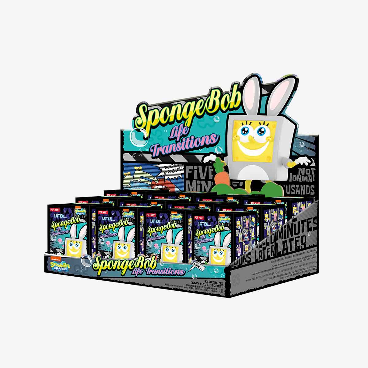 SpongeBob Life Transitions Series Figures - POP MART (Indonesia)