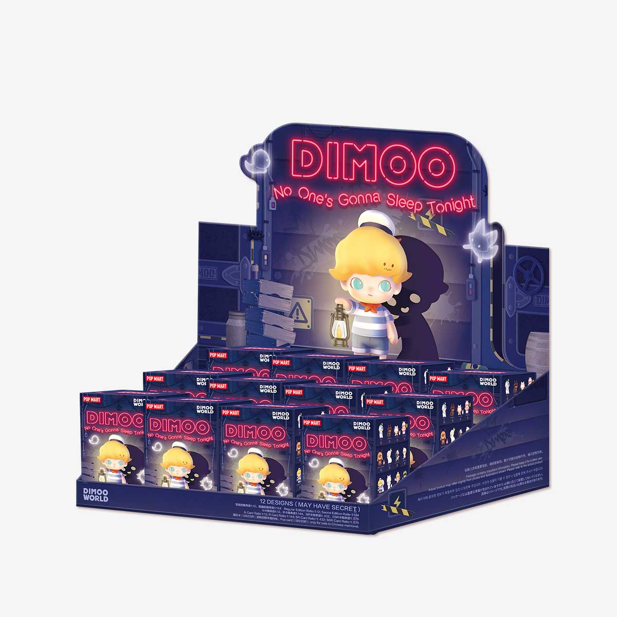 DIMOO：No One's Gonna Sleep Tonight Series Figures - POP MART (Malaysia)