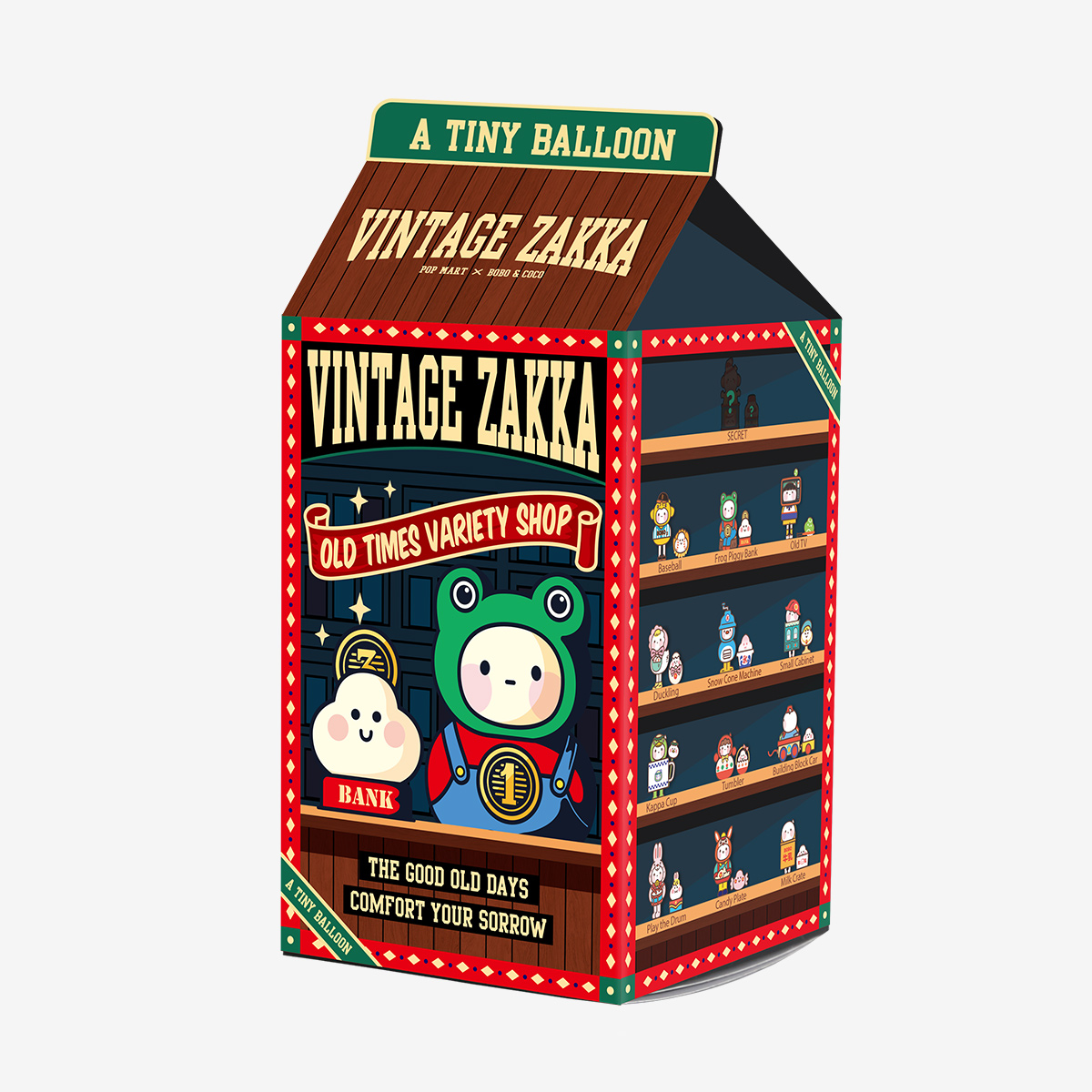 BOBO & COCO Vintage Zakka Series - POP MART (Thailand)