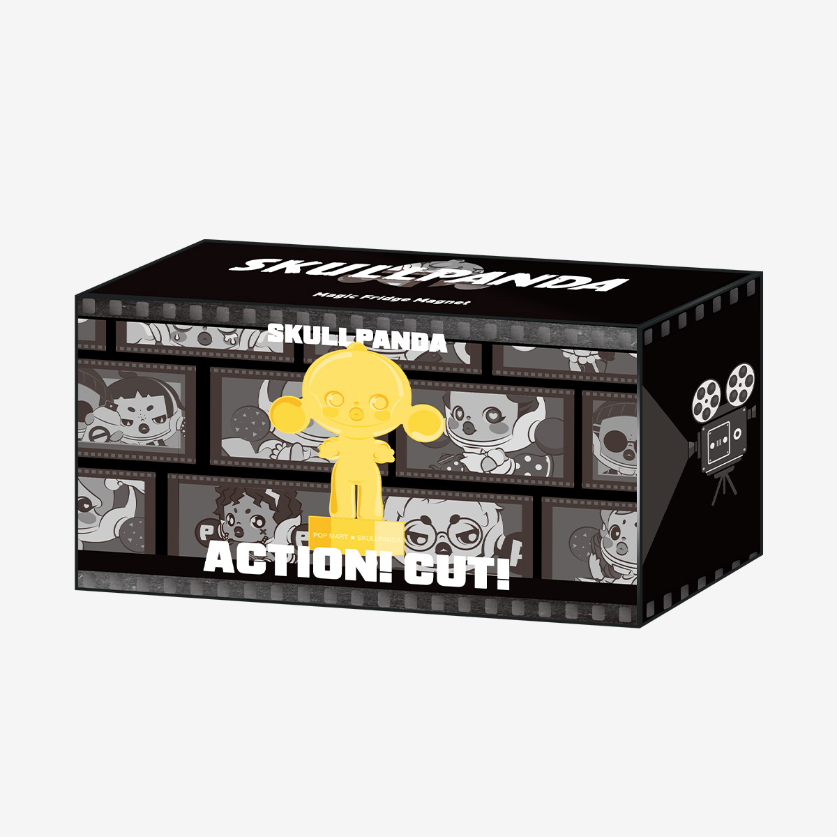 SKULLPANDA Action! Cut! Series Fridge Magnet - POP MART (Thailand)