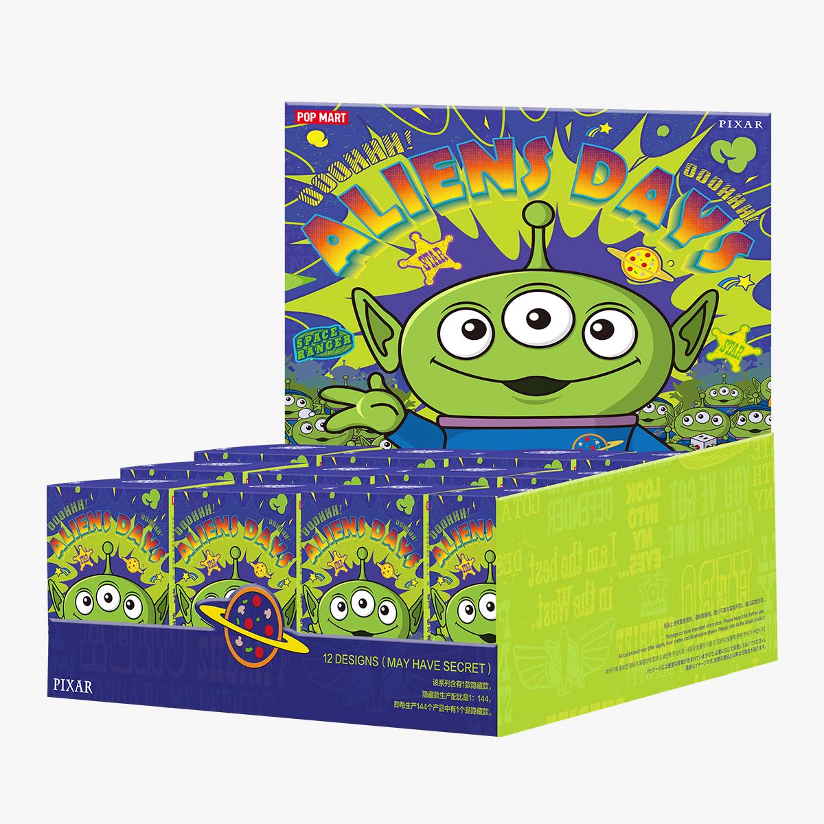 Disney Pixar Aliens Days Series Blind Box Toy Story - POP MART (Thailand)