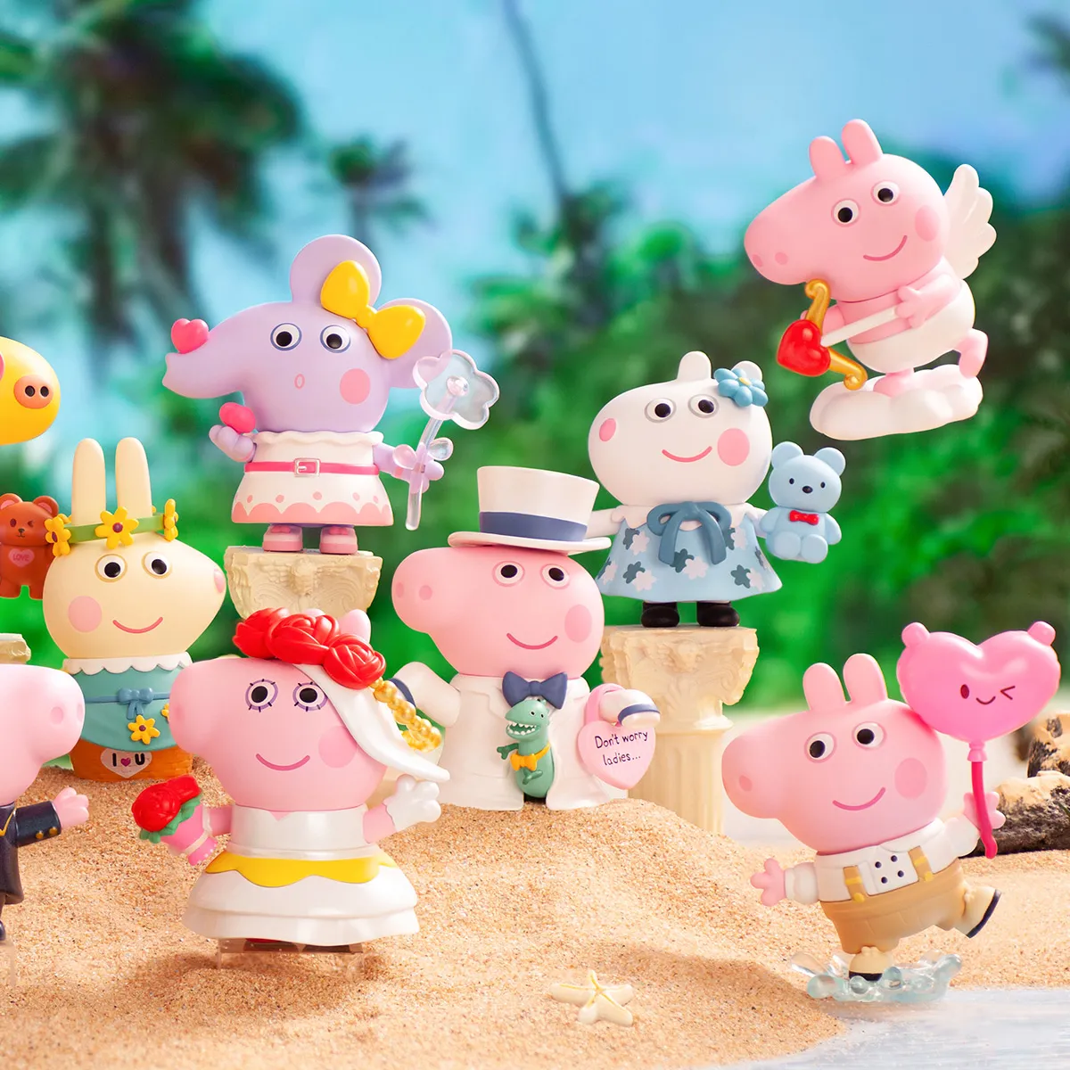 Peppa Pig Wedding Baby Series - POP MART (South Korea)