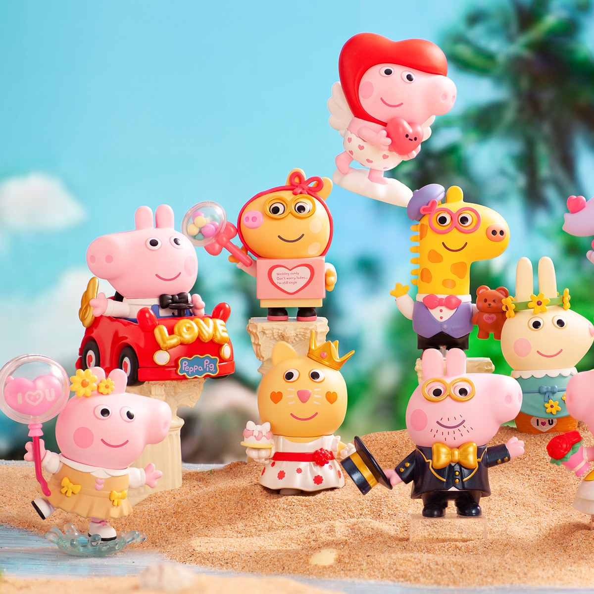 Peppa Pig Wedding Baby Series - POP MART (South Korea)
