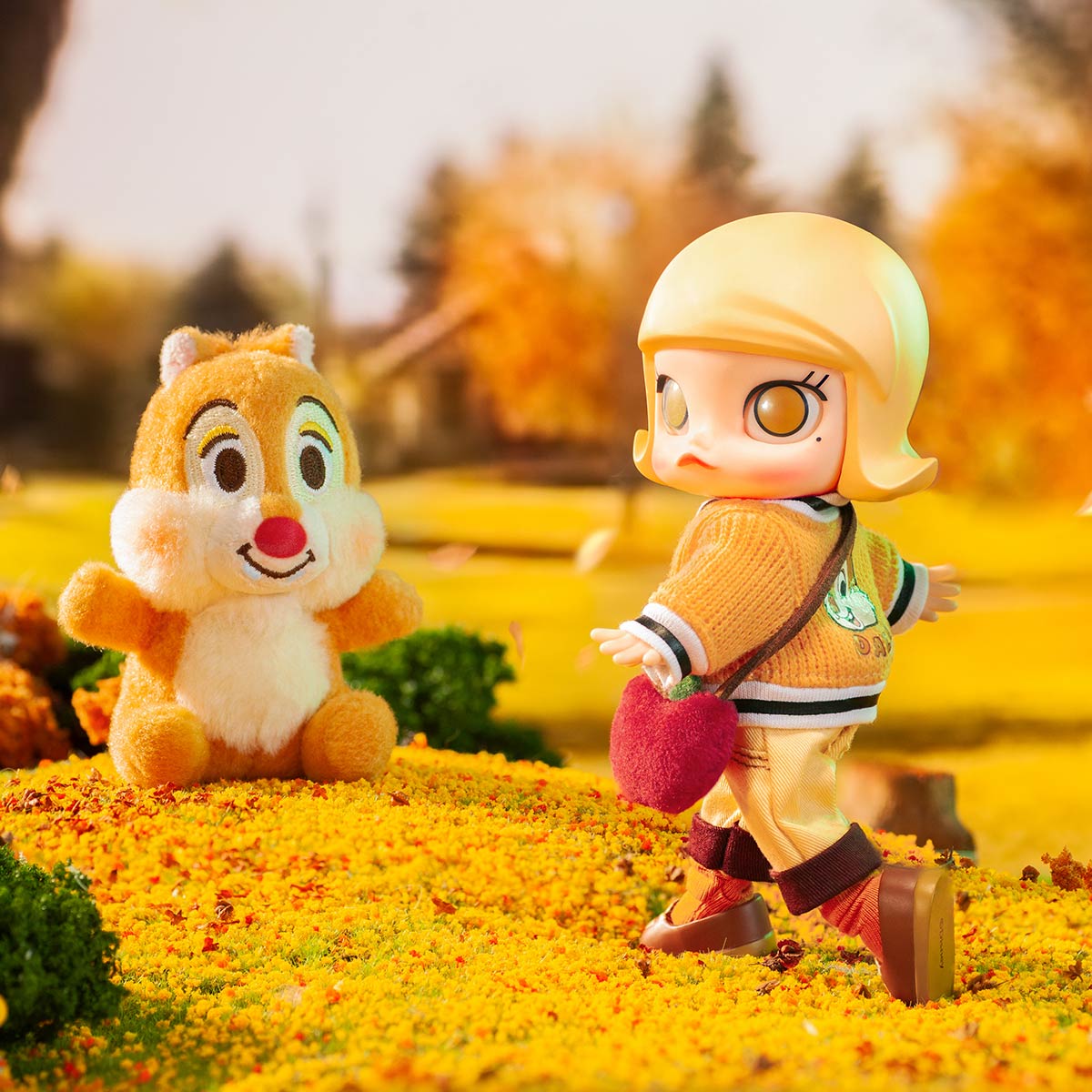 Molly x Chip'n Dale BJD Doll Toy - POP MART (Taiwan, China)