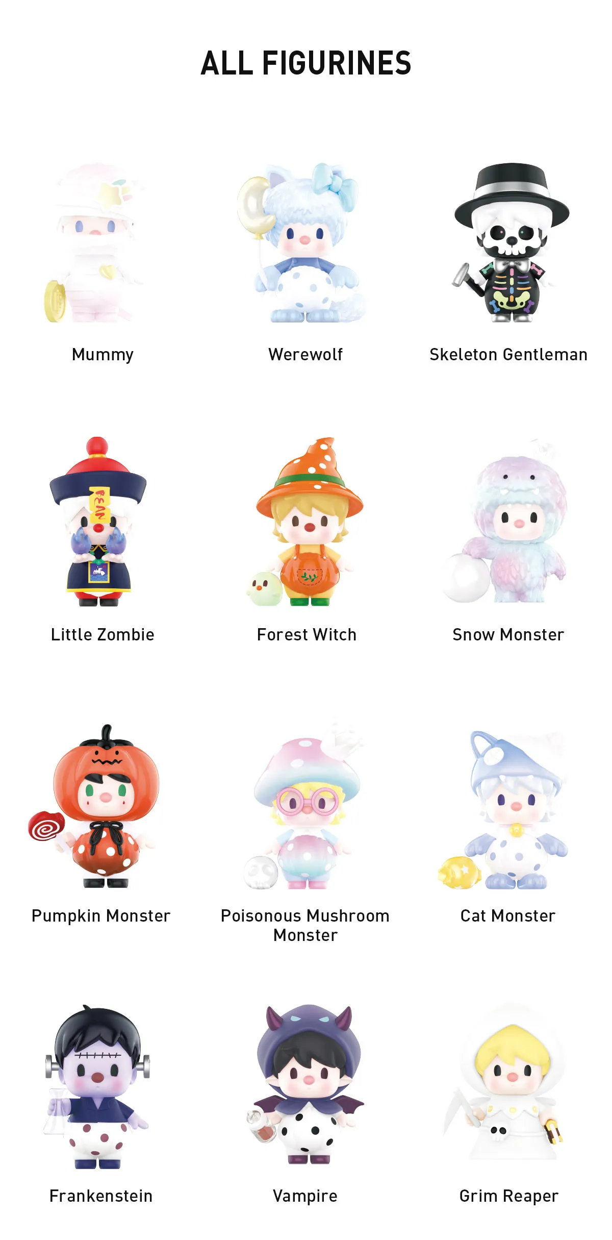 Sweet Bean Spooky Tales Series Figures - POP MART (Philippines)
