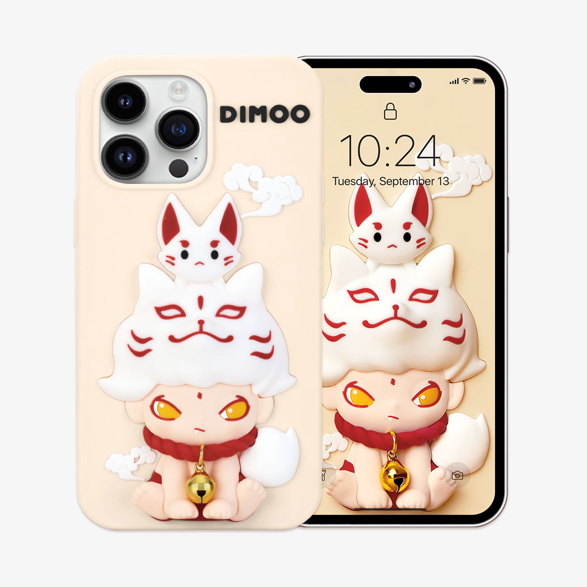 DIMOO: No One's Gonna Sleep Tonight Series-Phone Case - POP MART (Thailand)