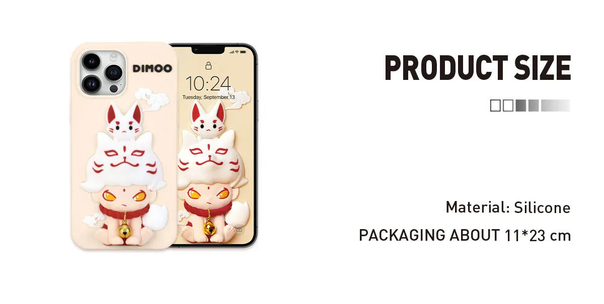DIMOO: No One's Gonna Sleep Tonight Series-Phone Case - POP MART (Thailand)