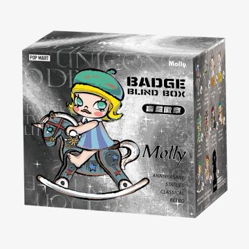 MOLLY Anniversary Statues Classical Retro Series-Badge Blind Box - POP ...