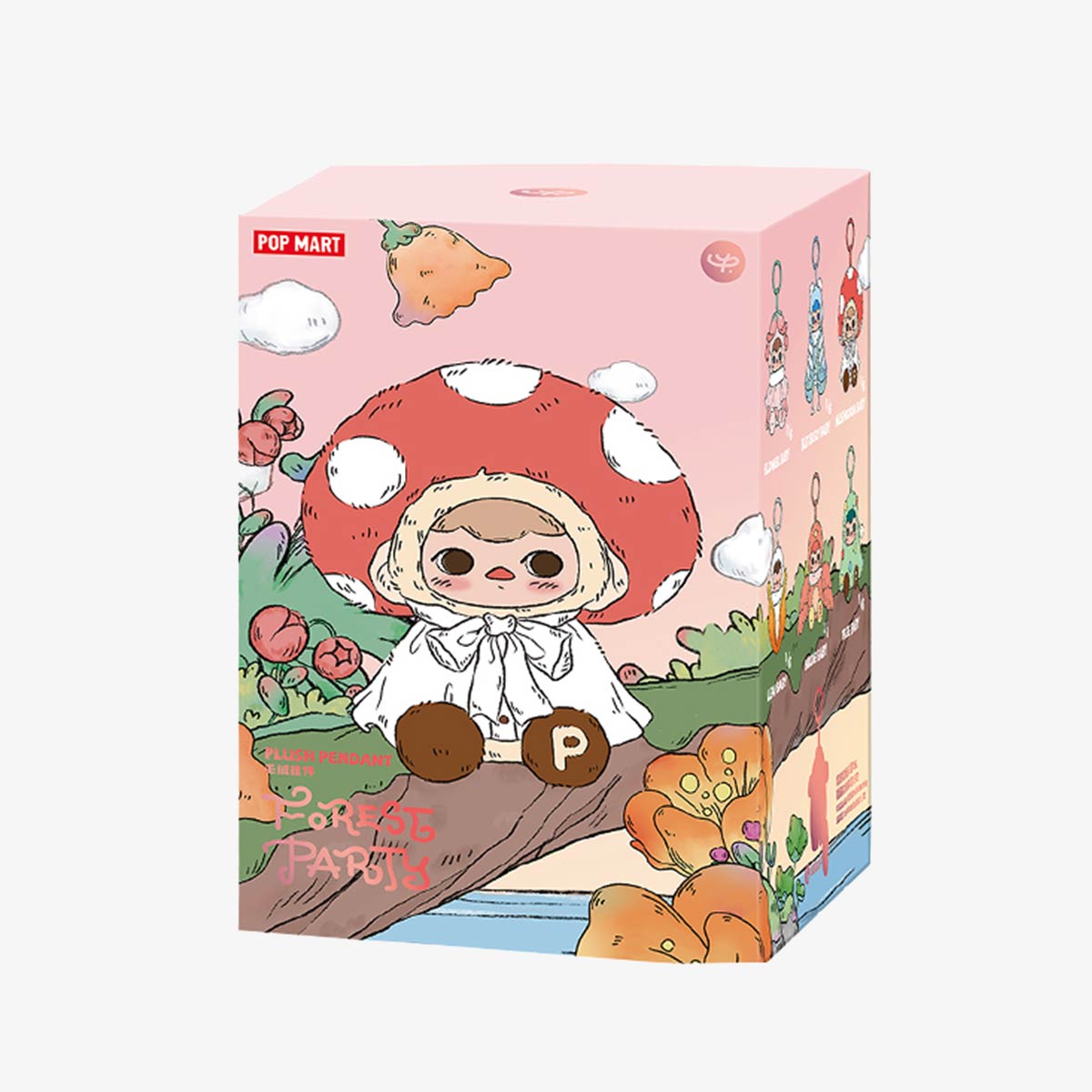 PUCKY Forest Party Series-Vinyl Plush Pendant Blind Box - POP MART ...