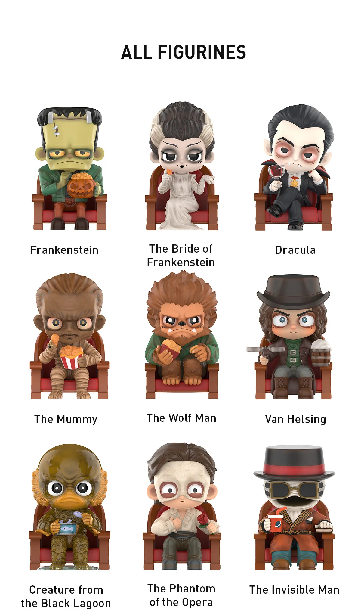 Universal Monsters Alliance Series Figures - POP MART (Thailand)