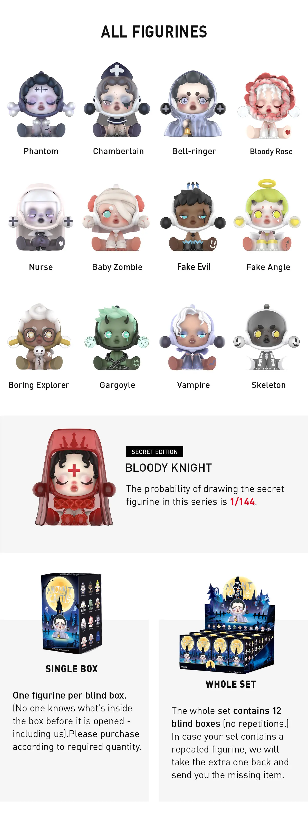 SKULLPANDA Ancient Castle Series - POP MART (Vietnam)