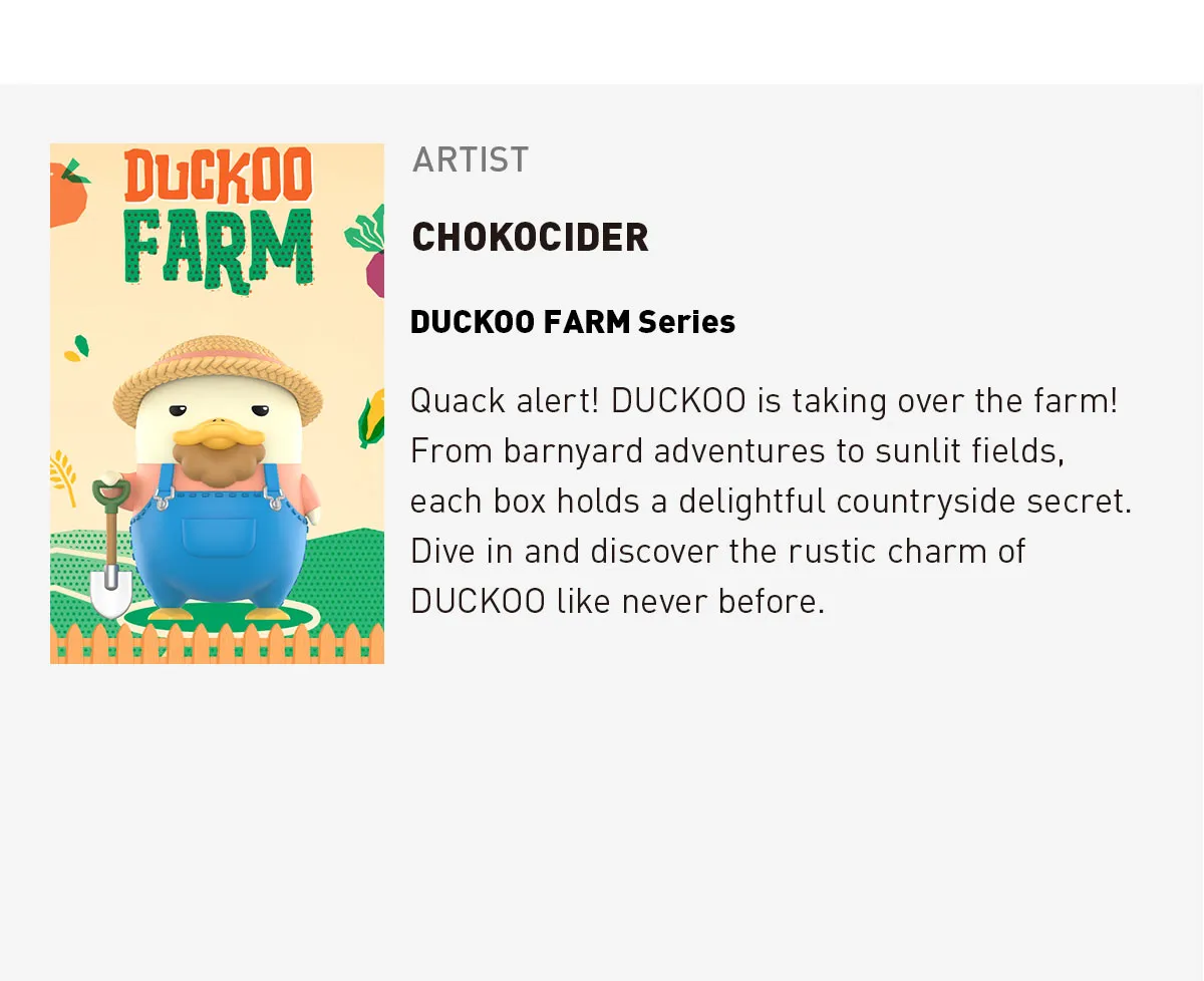 DUCKOO FARM Series Figures - POP MART (Australia)