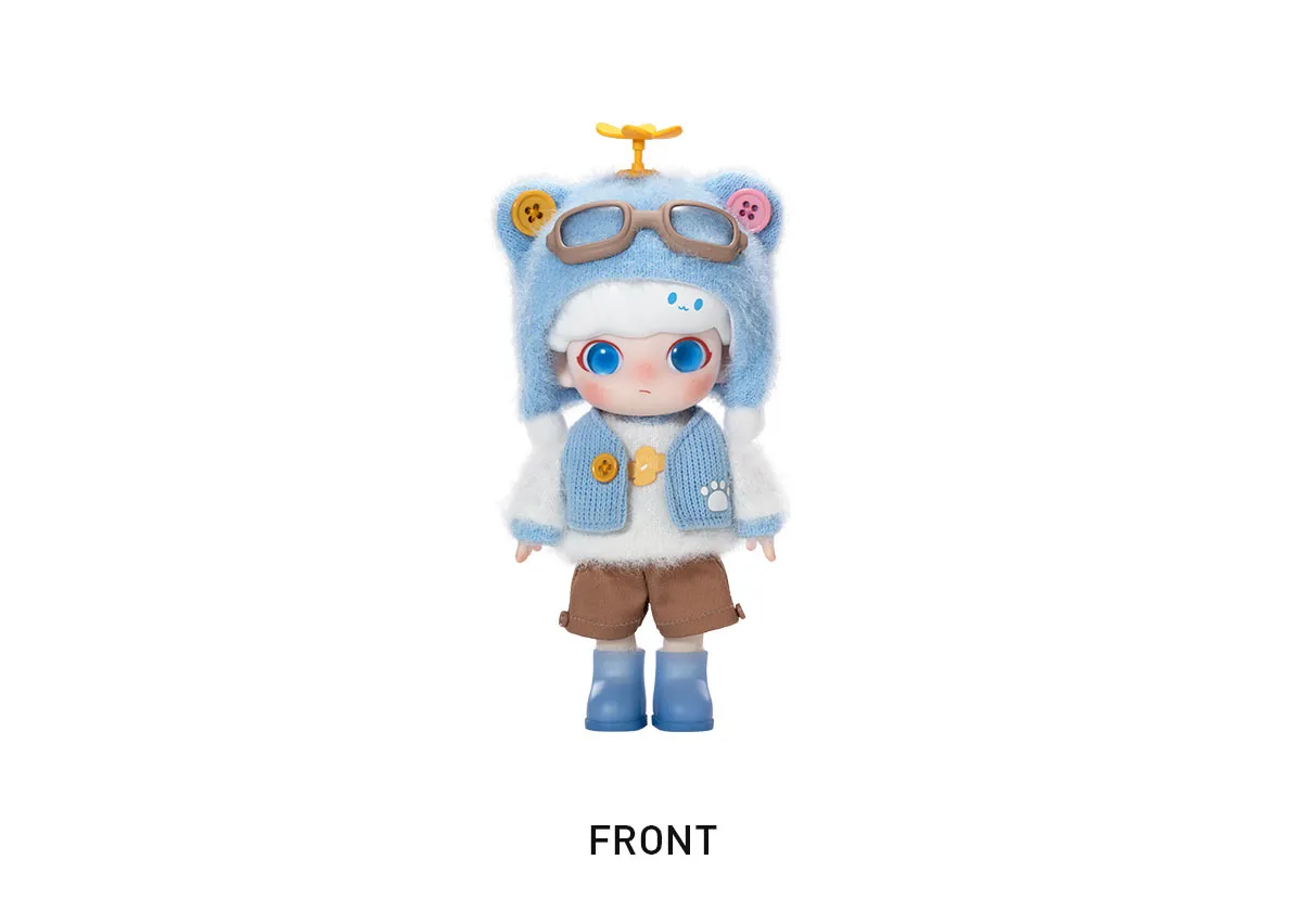 DIMOO Pilot Bear Action Figure - POP MART (South Korea)