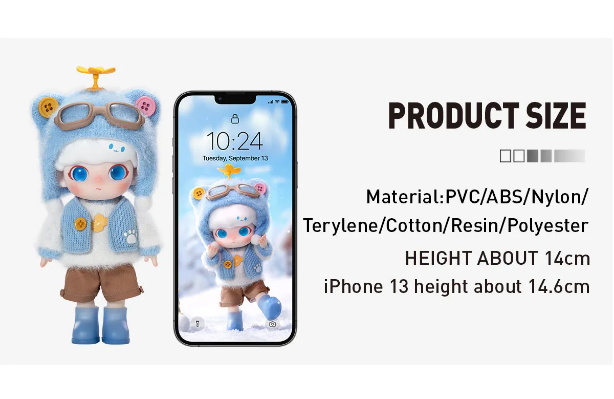 DIMOO Pilot Bear Action Figure - POP MART (Philippines)