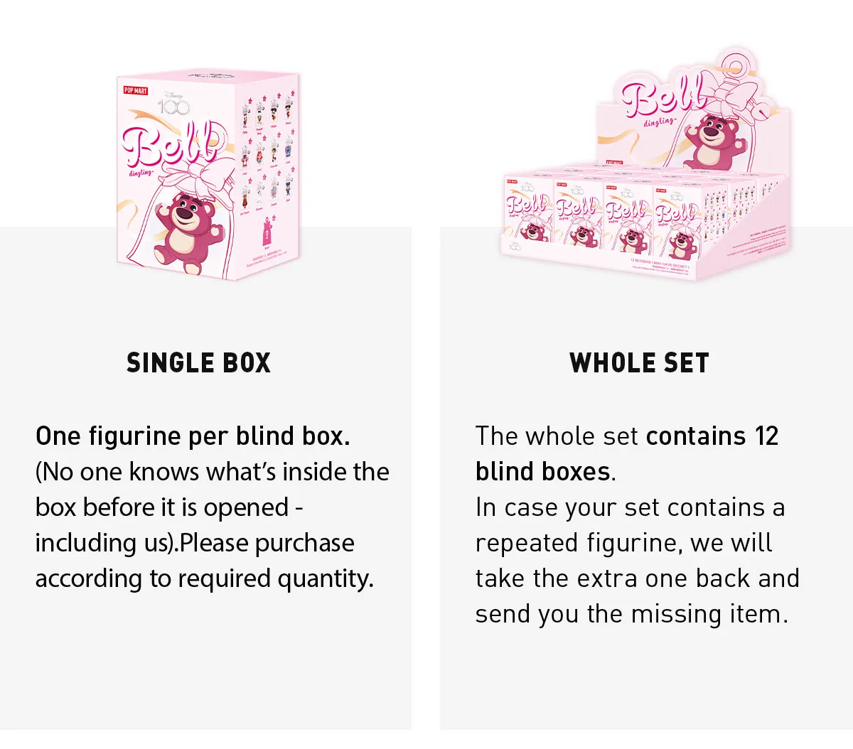 Disney 100th anniversary Bell Series Figures-Copy - POP MART (Australia)