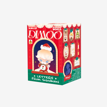 DIMOO Letters from Snowman Series Figures - POP MART (Thailand)