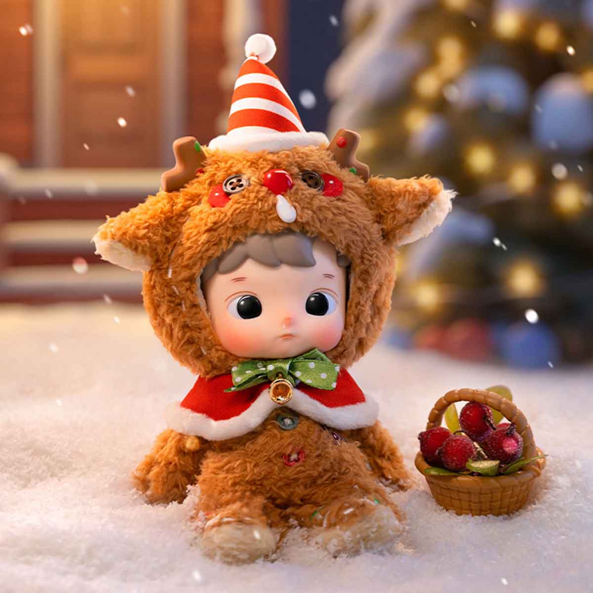 HACIPUPU Gingerbread Man Action Figure - POP MART (Thailand)
