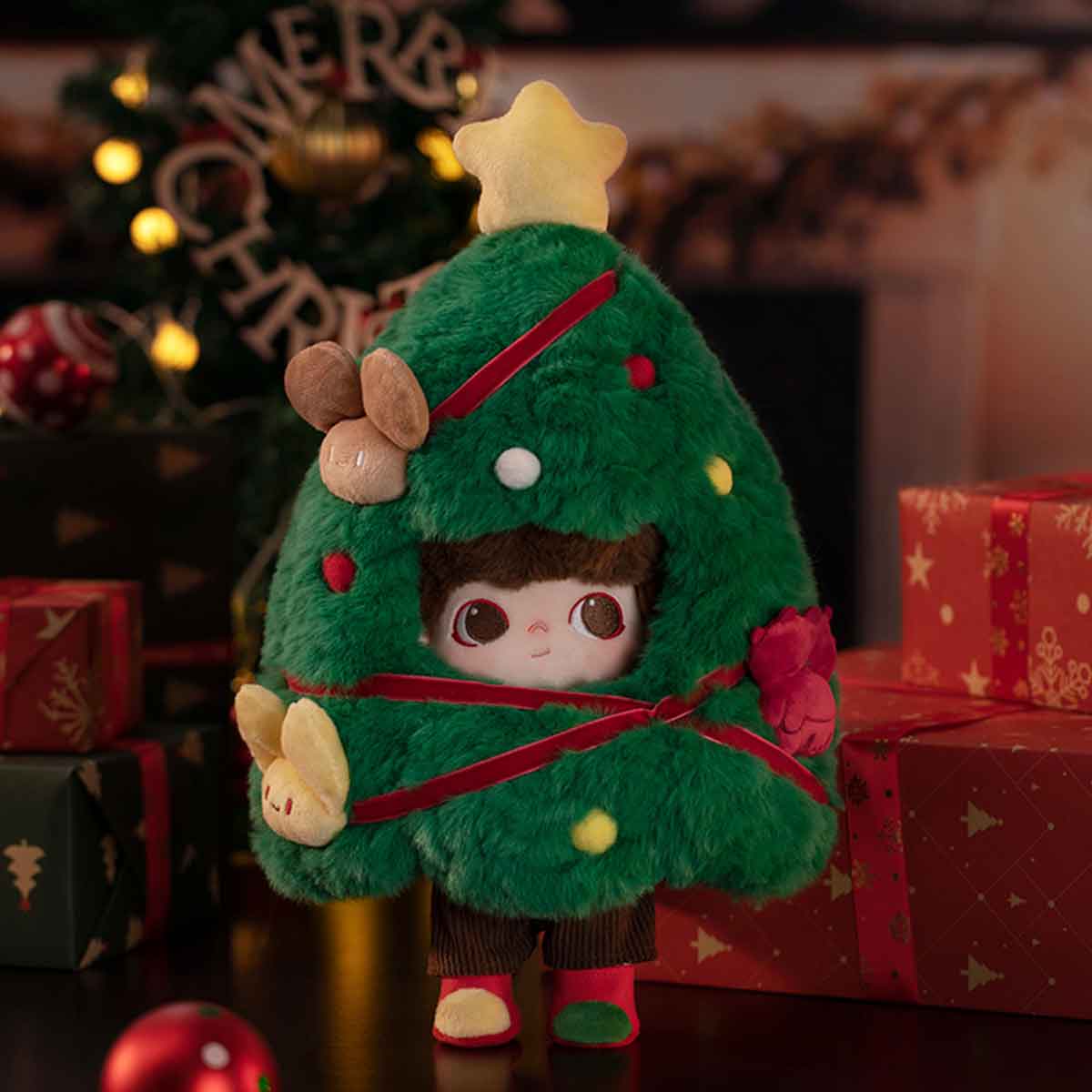 DIMOO Letters from Snowman Series-20cm Cotton Doll - POP MART (Australia)