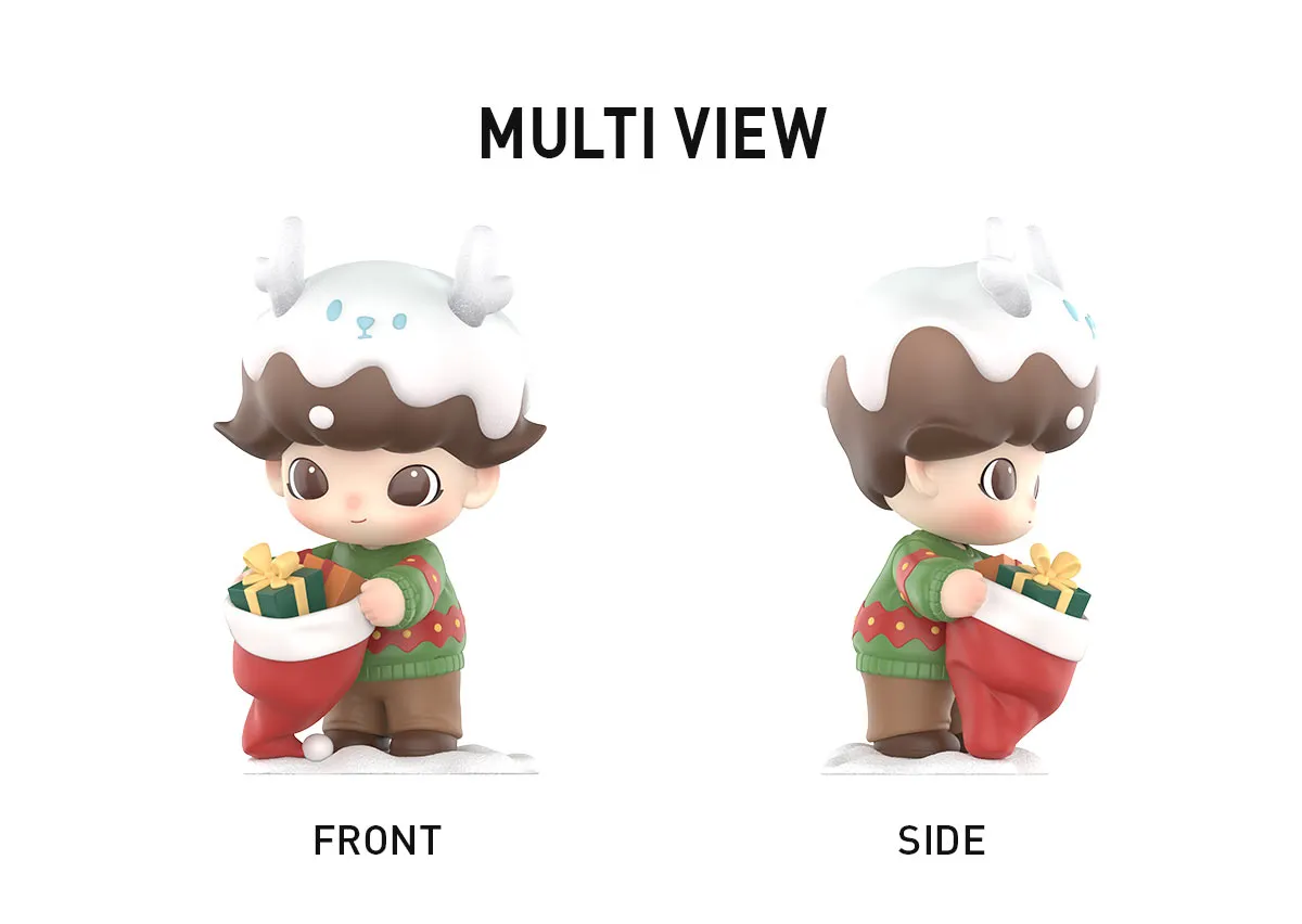 Christmas limited edition Dimoo Figure - POP MART (Japan)