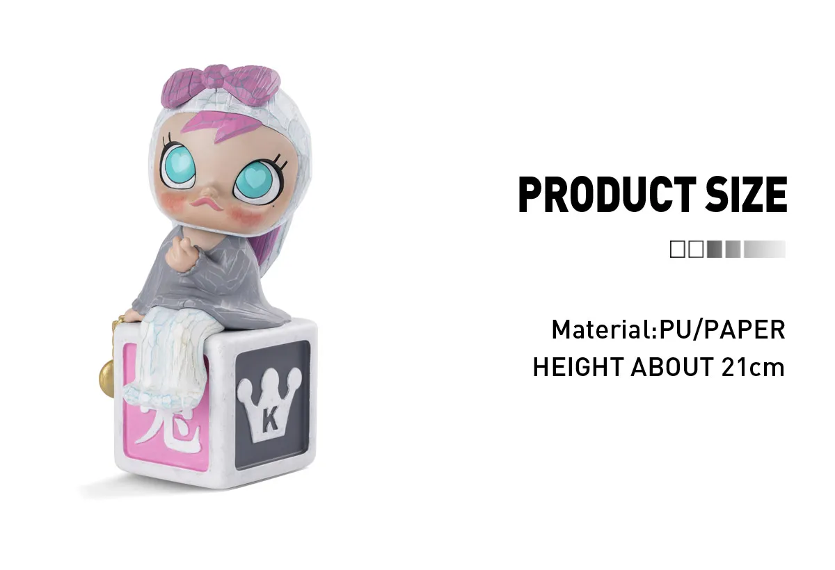 MOLLY 17th anniv Statue The Moon Rabbit - Pink ver. - POP MART (Thailand)