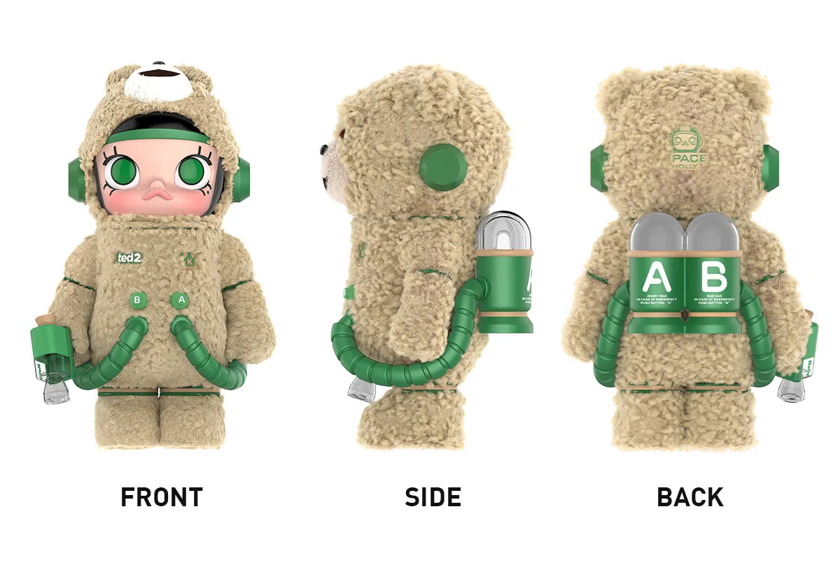 MEGA SPACE MOLLY 400% Ted 2 - POP MART (Malaysia)