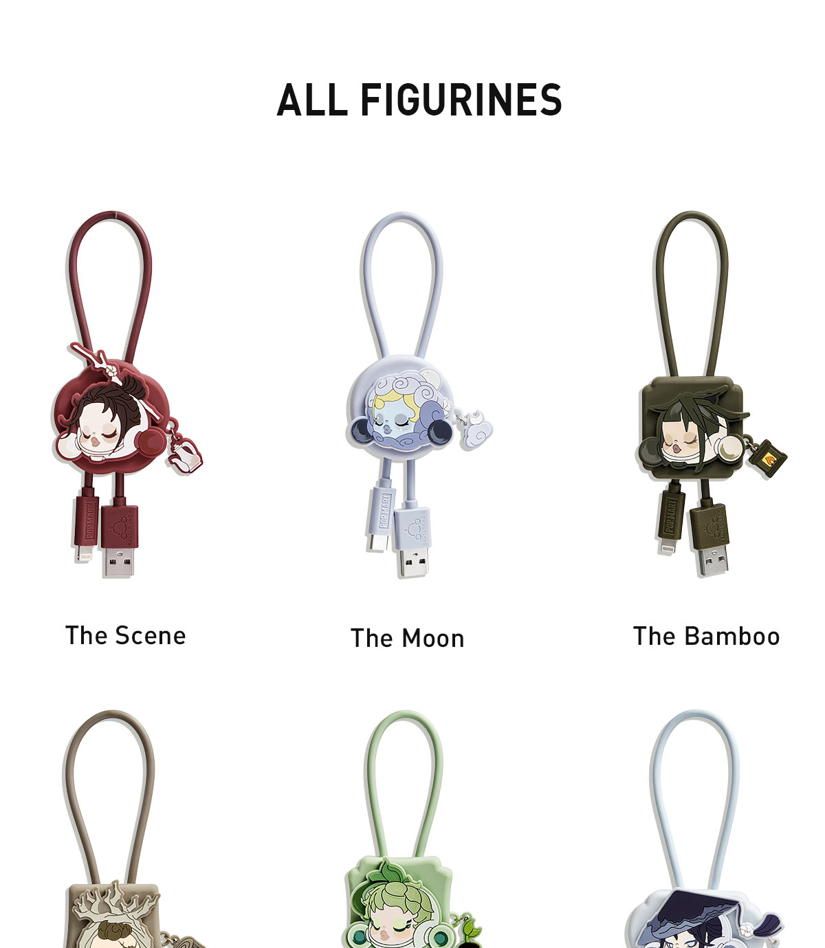 SKULLPANDA The Ink Plum Blossom Series-Cable Line Blind Box - POP MART ...