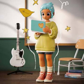 Peach Riot Rise Up Series Figures - POP MART (Australia)