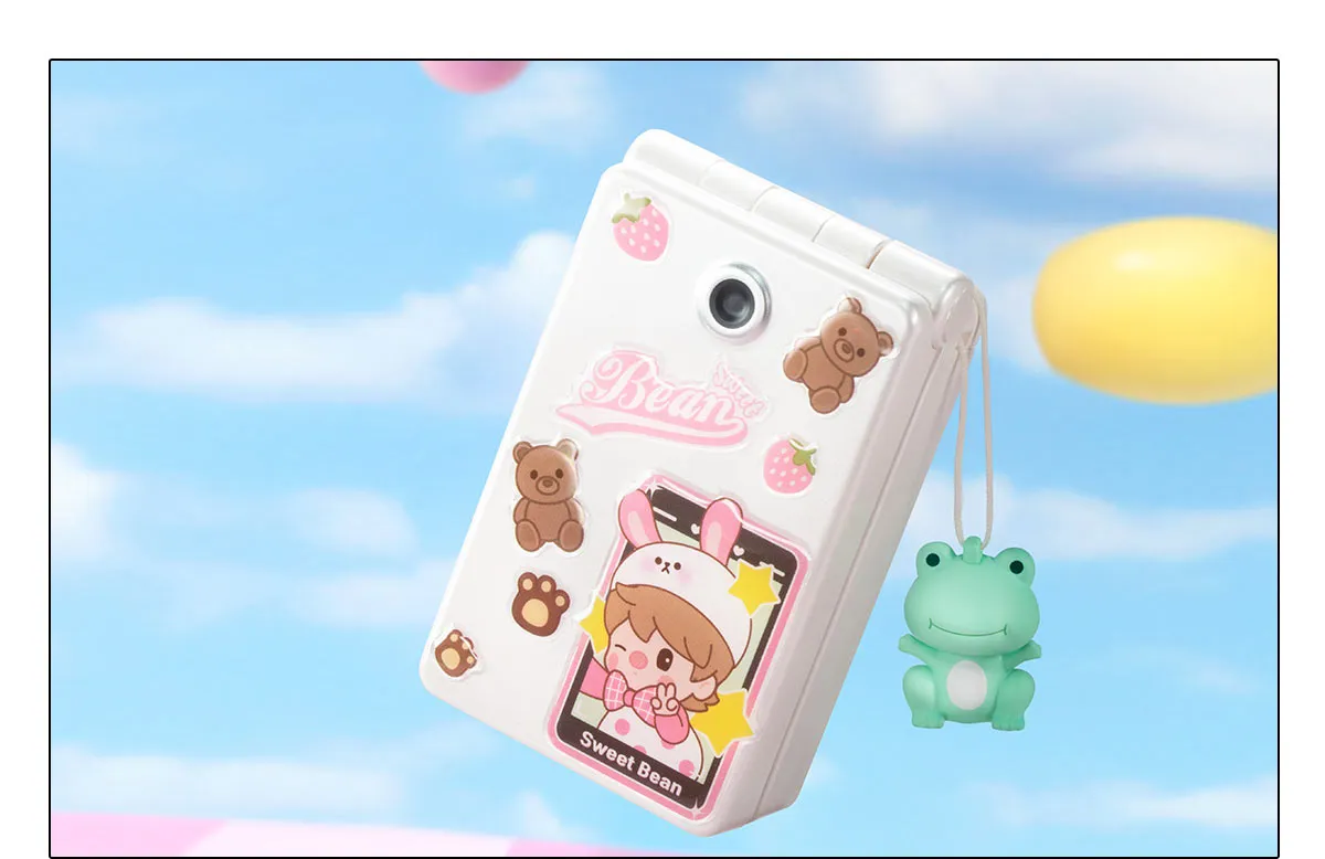 Sweet Bean Pearl White Flip Phone Figure - POP MART (Ireland)