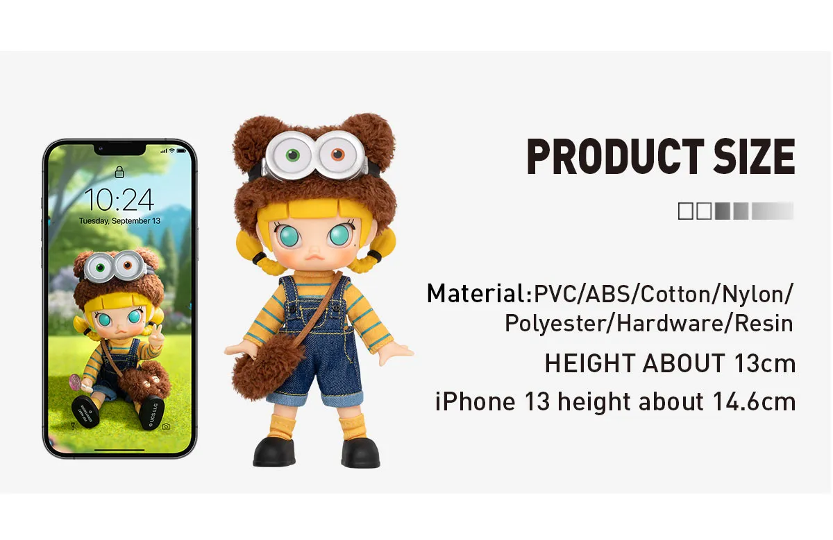 MOLLY BOB & TIM Action Figure - POP MART (Japan)