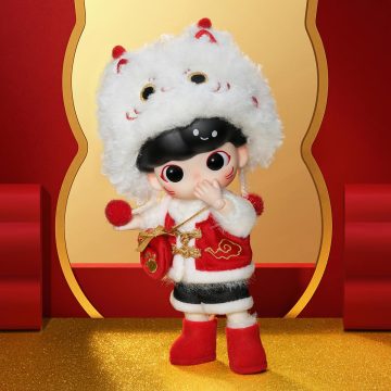 DIMOO Fortune Cat Action Figure - POP MART (Hong Kong, China)