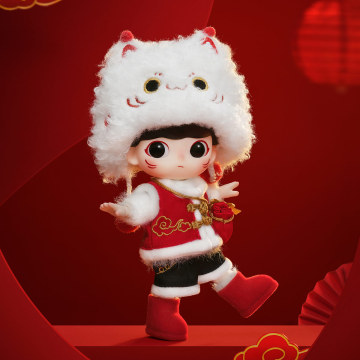 DIMOO Fortune Cat Action Figure - POP MART (Hong Kong, China)