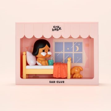 CRYBABY Sad Club Series Scene Sets - POP MART (Thailand)