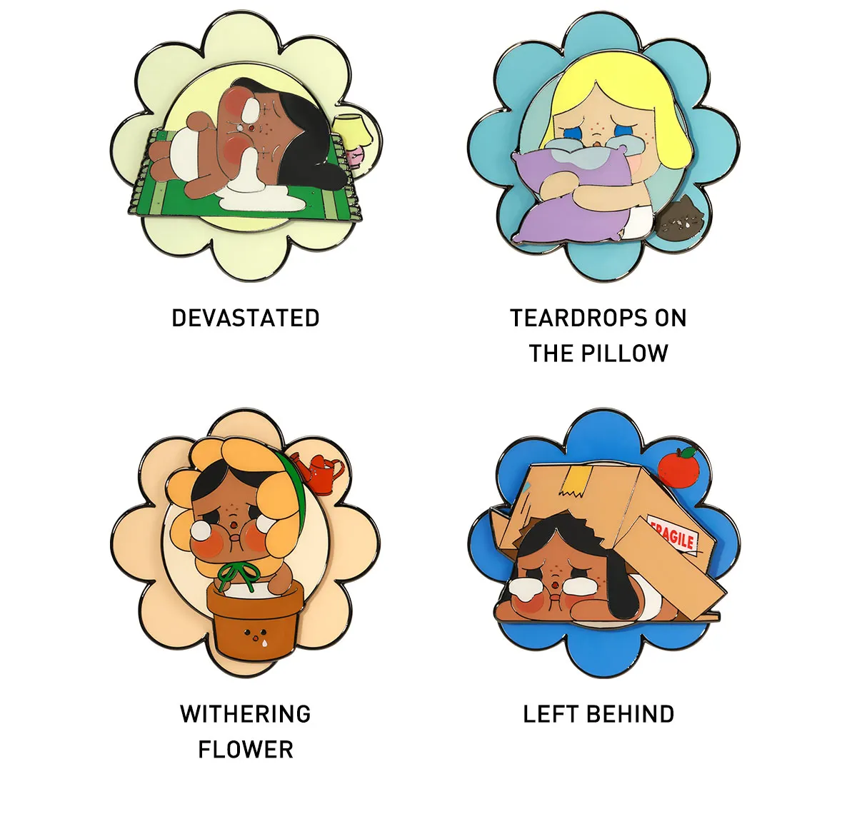 CRYBABY Sad Club Series-Fidget Spinner Blind Box - POP MART (Germany)