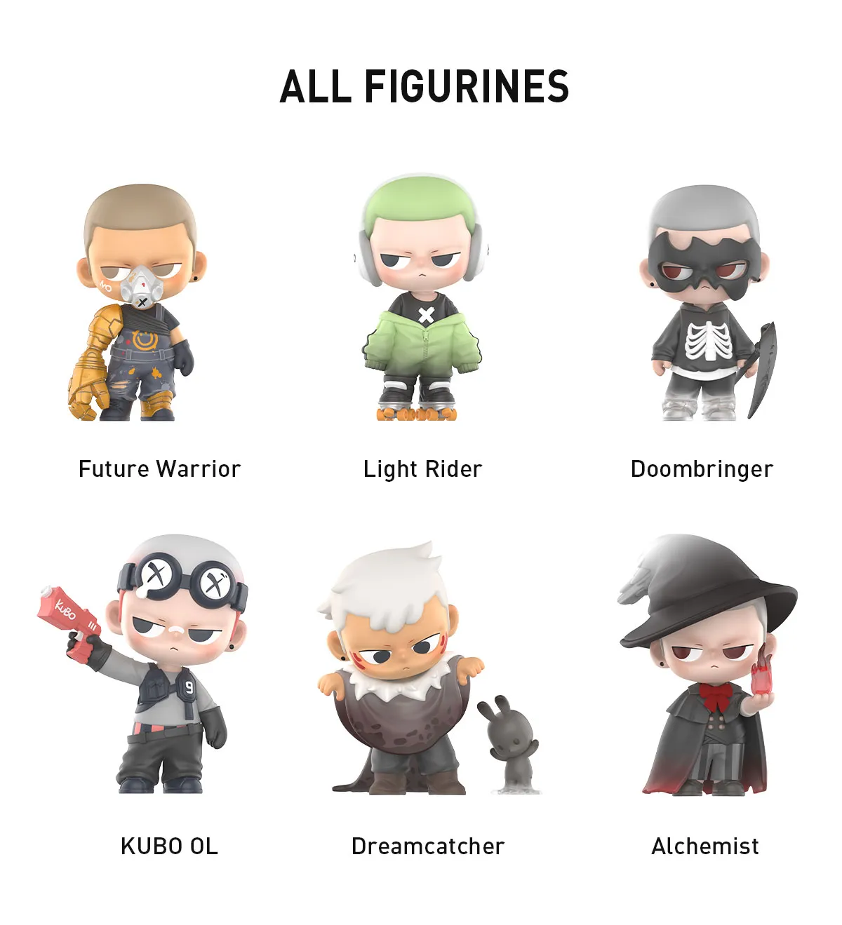 KUBO Select Your Character Series Figures - POP MART (Australia)