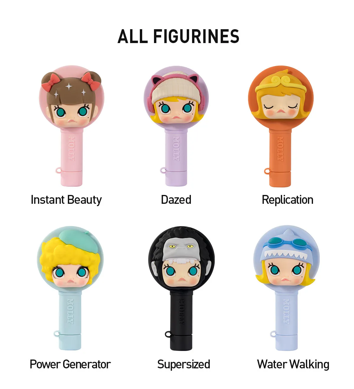 MOLLY My Instant Superpower Series-Cable Blind Box - POP MART (Lithuania)