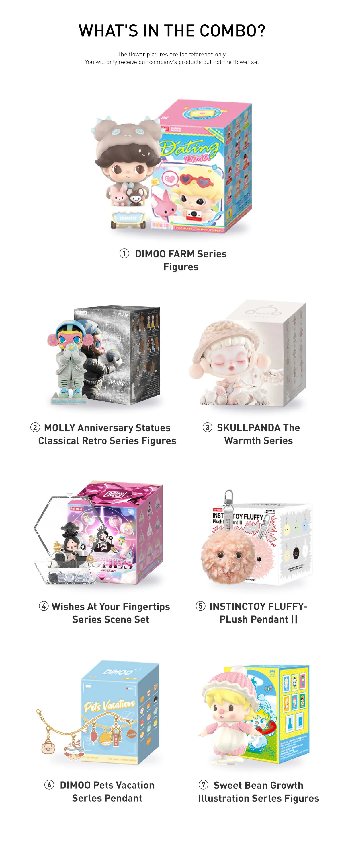 MIX Flower - POP MART (South Korea)