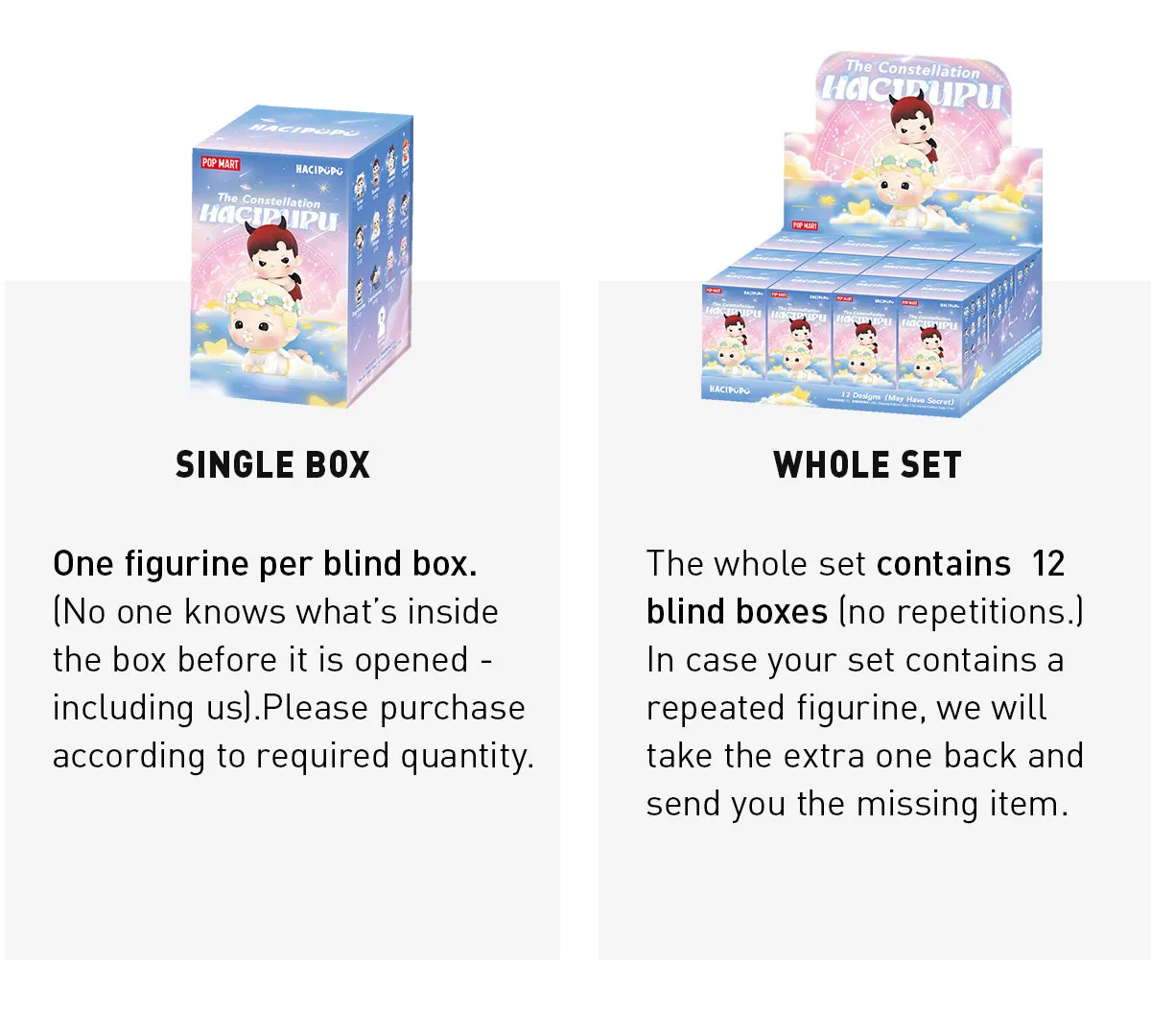 HACIPUPU The Constellation Series Figures - POP MART (Indonesia)