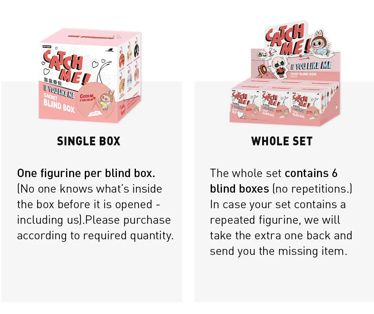 THE MONSTERS Catch Me If You Like Me Series-Sachet Blind Box - POP MART ...