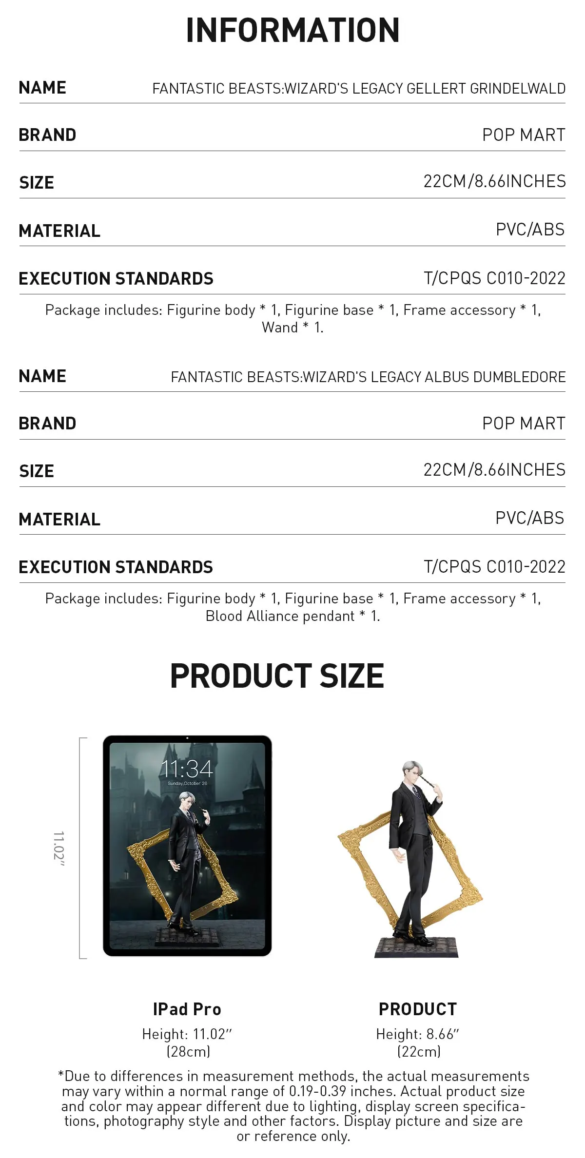 Fantastic Beasts: Wizard's Legacy - POP MART (South Korea)