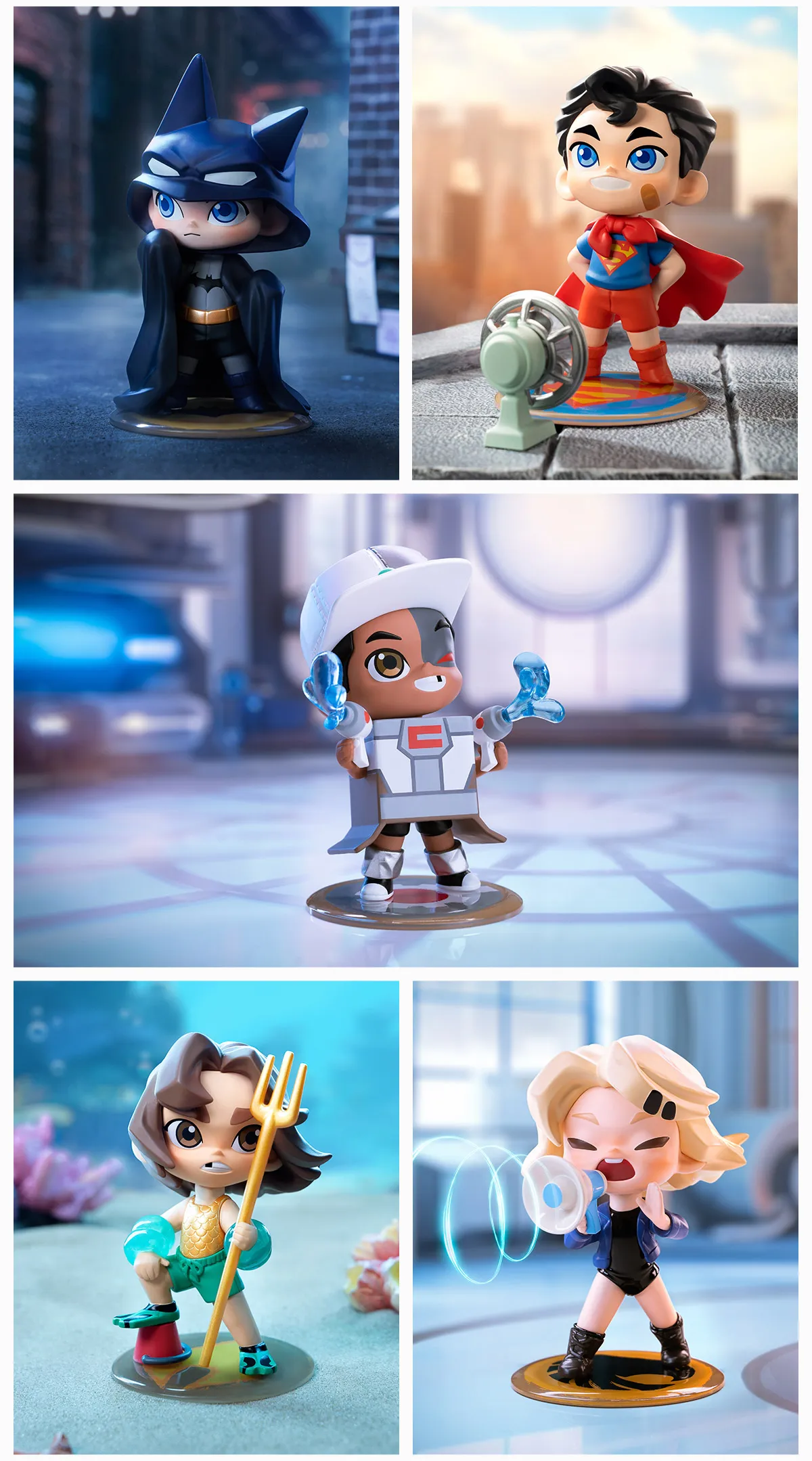 DC Justice League Childhood Series Figures - POP MART (Vietnam)