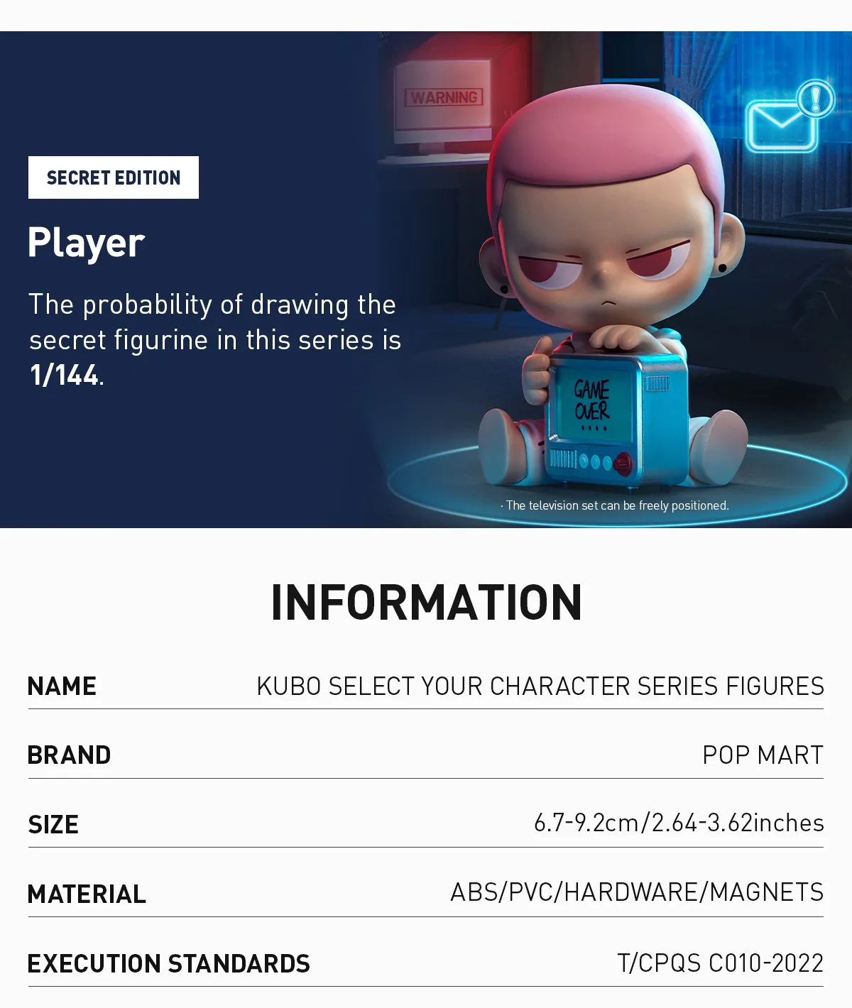 KUBO Select Your Character Series Figures - POP MART (Taiwan, China)